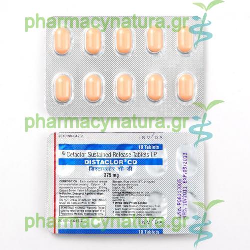Αγορά Online Ceclor CD 375mg Στο Φαρμακείο Natura